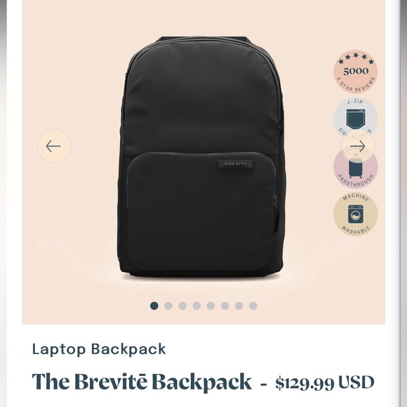 Other | Brand New Brevit Backpack With Tags | Poshmark